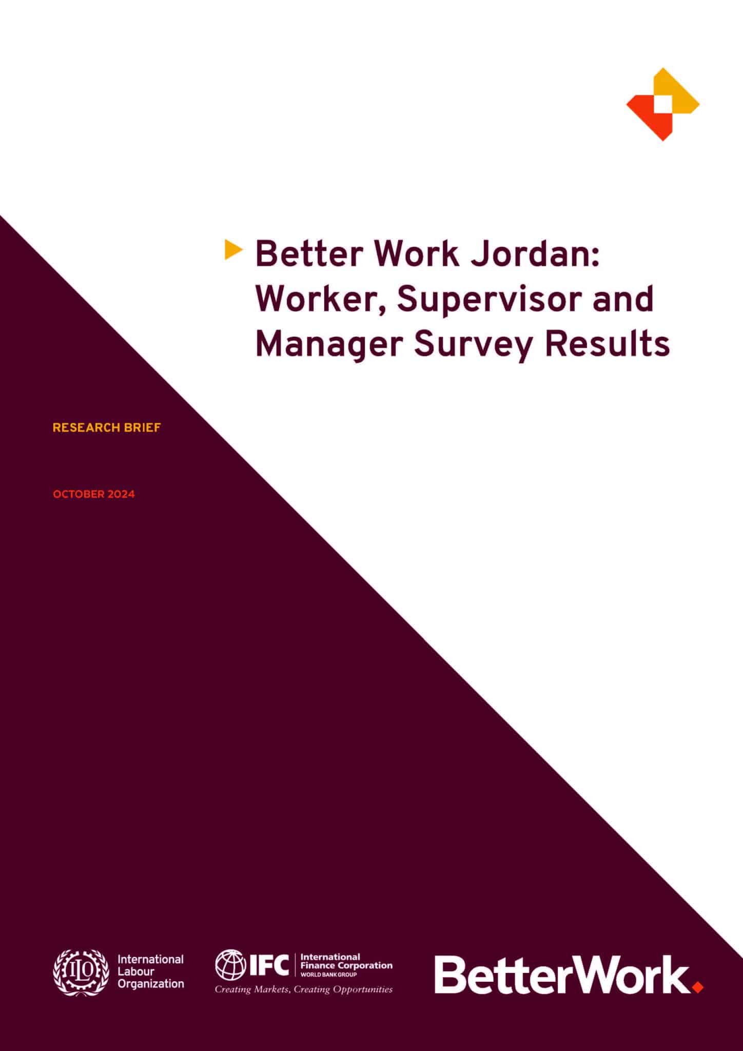 Better Work Jordan: Worker, supervisor manager survey results 2024 ...